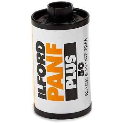 Ilford Pan F Plus Black and White Negative Film (35mm Roll Film, 36 Ex