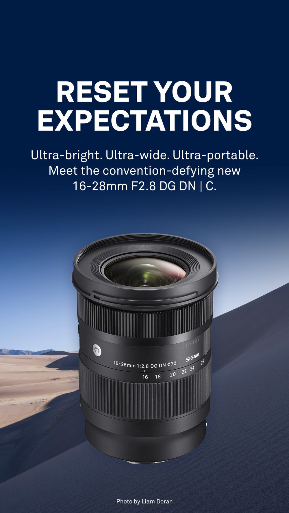 Sigma 16-28mm f/2.8 DG DN Contemporary Lens for Sony E